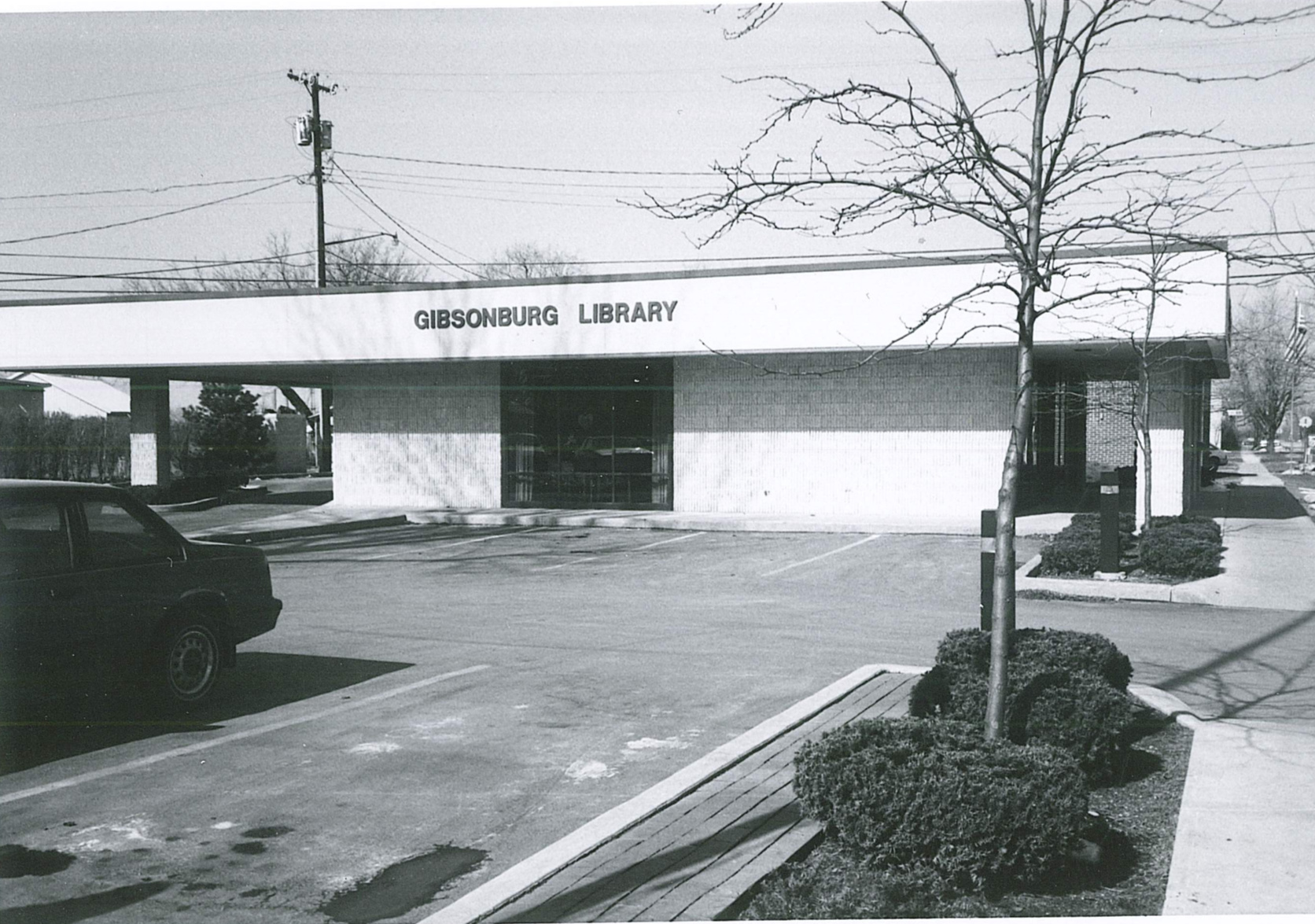 Gibsonburg Library before addition | Birchard Public Library
